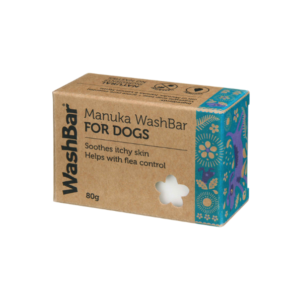 Washbar Manuka Wash Bar Soap Bar For Dogs 80g | Hollywood Fish Farm Online