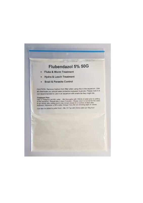 Flubendazole 5% 50G | Hollywood Fish Farm Online