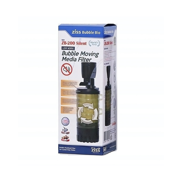 Ziss ZB-200 Silent Bubble Moving Media Filter | Hollywood Fish Farm Online